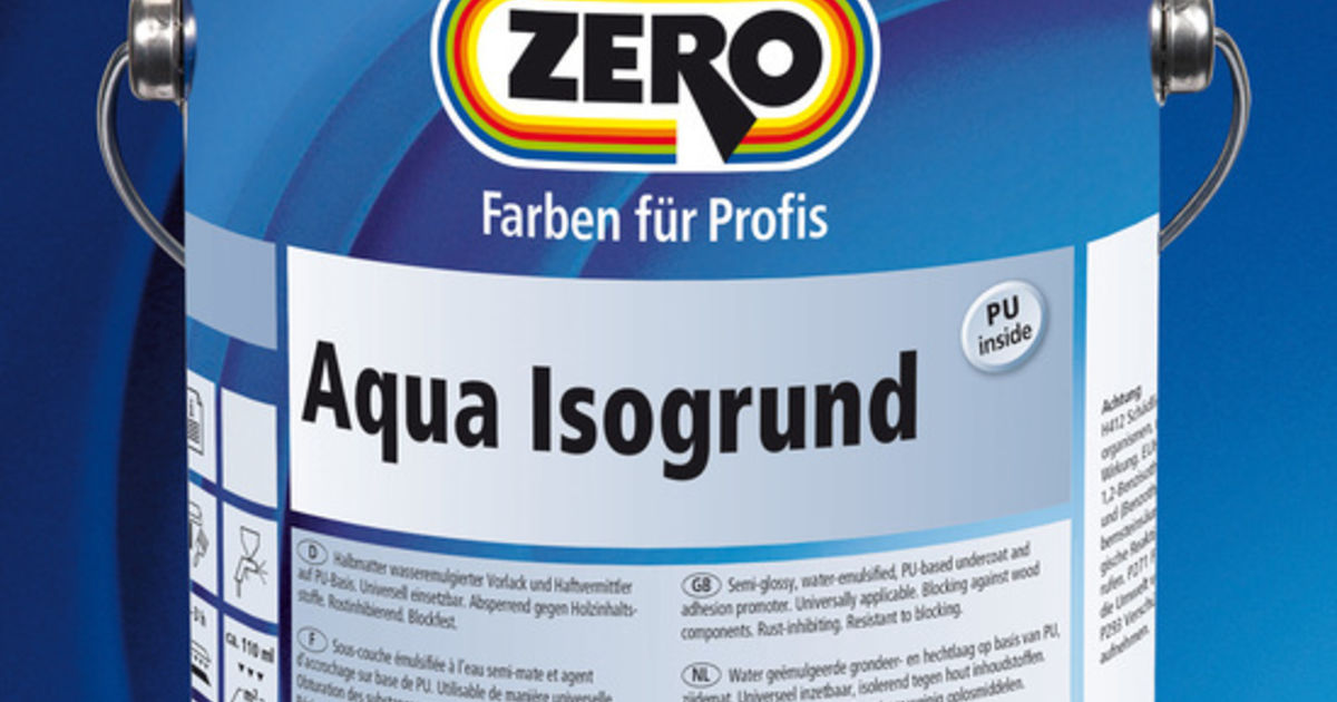 ZERO AQUA ISOGRUND | BP Centrum