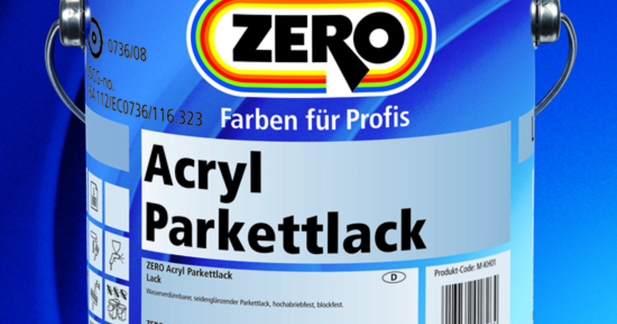ZERO AQUA PARKETTLACK | BP Centrum